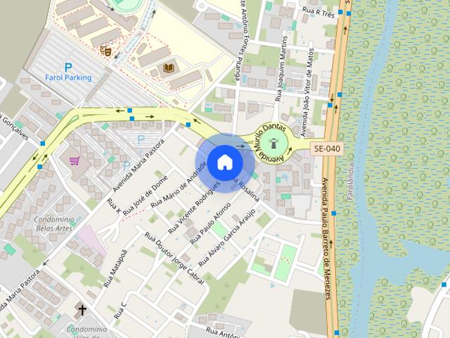 Alugo um apartamento com mobílias na Farolândia