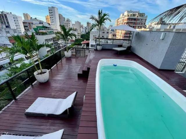Alugo cobertura triplex farme de amoedo com piscina, toda mobiliado linda