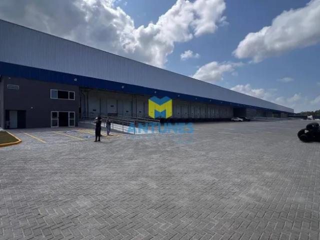Alugue Galpão com doca em condomínio, de 16378m² com 27 docas. As margens BR 101 Prazeres