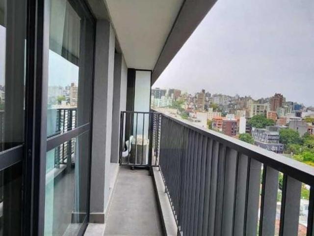 Aluguel apartamento 01 dormitório mobiliado com 1 box em bairro Moinhos de Vento