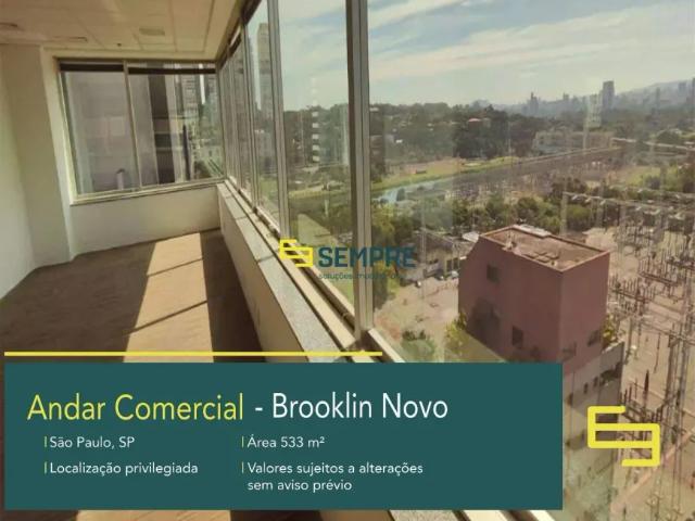 Aluguel de andar no Brooklin Novo SP