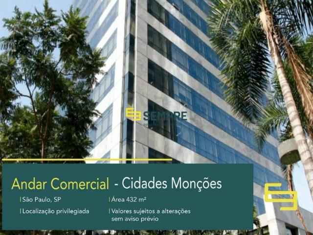 Aluguel de andar corporativo na Torre Sul