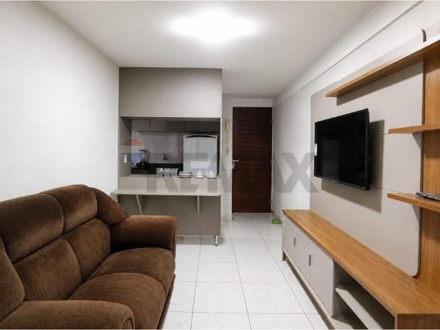 Aluguel de Apartamento de 1 quarto, Mobiliado, em Tambaú