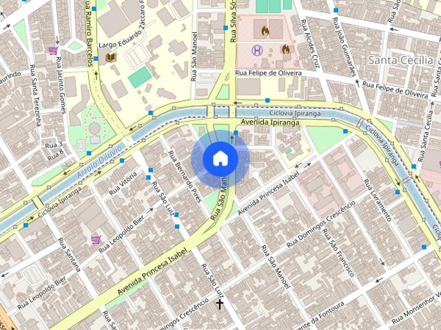 Aluguel de quarto mobiliado