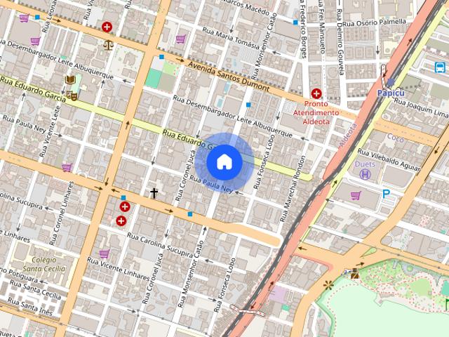 Aluguel quarto mobiliado varjota para mulher