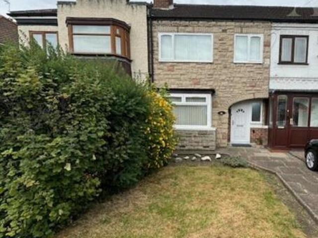 Alum Rock Road, Birmingham, 3 Bedroom Terraced