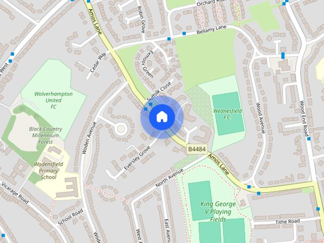 Amos Lane, Wolverhampton, West Midlands, WV11