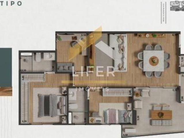 AMATI PAULÍNIA APTOS DE 2 OU 3 DORMS COM 2 VAGAS