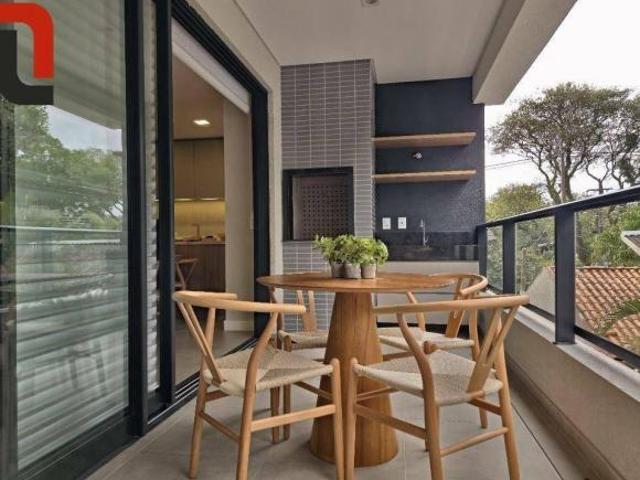 Amaro Apto Decorado 116m² 3 quartos, sacada gourmet e 2 vagas no Alto da XV