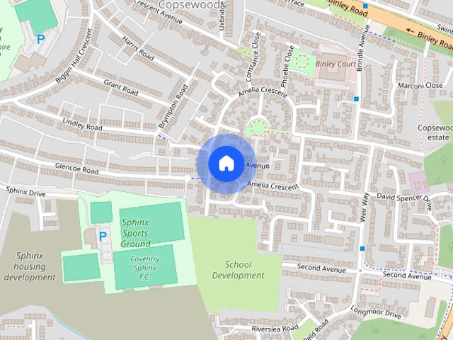 Amelia Crescent, Coventry