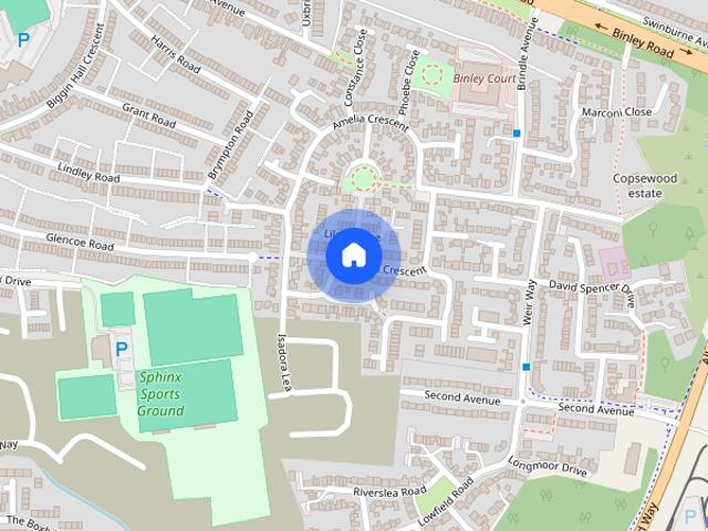 Amelia Crescent, Copeswood, Coventry
