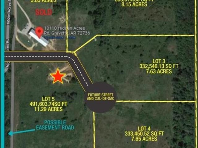 Amelia Ct Lot 5, Gravette, AR 72736
