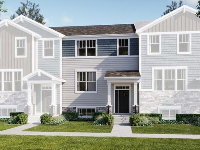 Amherst Plan Abbey Meadows Urban Townhomes Community