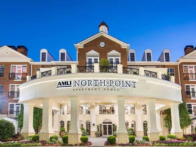 AMLI North Point 2 Bedroom Apartment for Rent at 9000 Beaver Creek Rd, Alpharetta, GA 30022