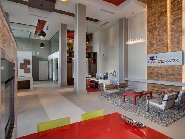 AMLI Ponce Park 2 Bedroom Apartment for Rent at 641 North Ave Ne, Atlanta, GA 30308 Old Fourth Ward