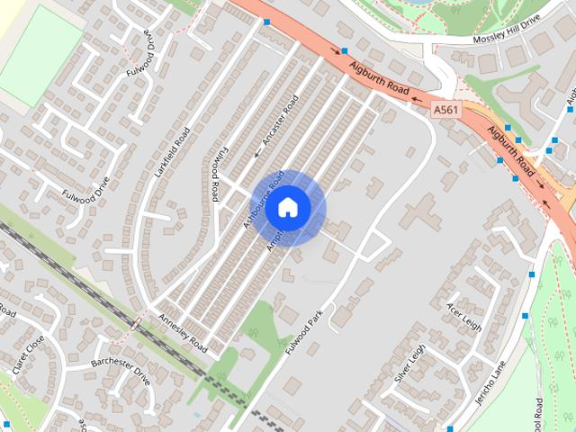 Ampthill Road, Liverpool, Merseyside, L17