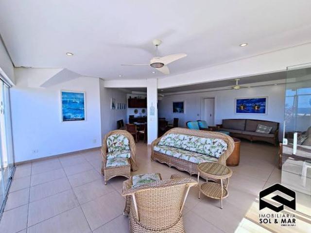 AMPLA COBERTURA COM LAZER, VISTA PANORÂMICA PARA O MAR!