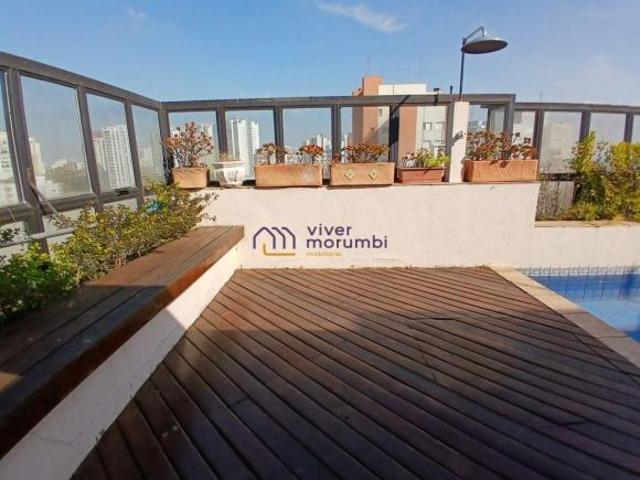 Ampla Cobertura no Morumbi 3 Quartos
