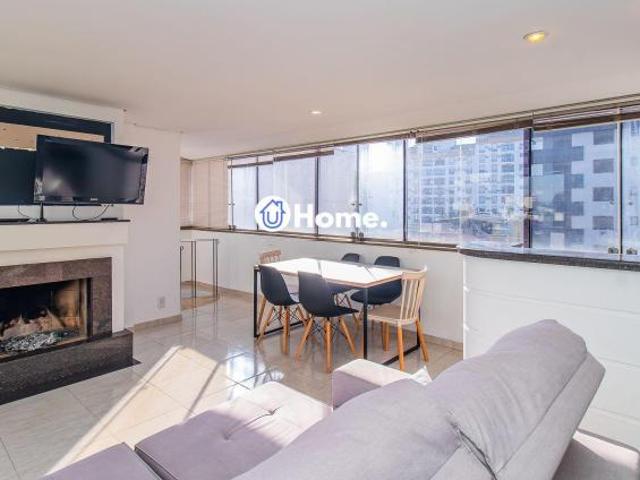 Amplo apartamento duplex com 2 dormitórios e 1 vaga de garagem
