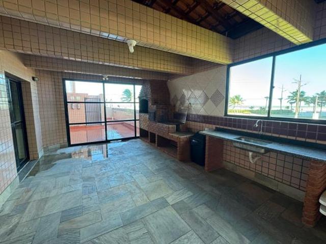 Amplo Apto com Vista Mar de 2 Quartos, sendo 1 suite no Caiçara Praia Grande