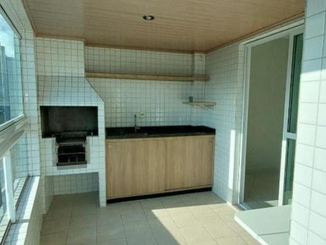 Amplo Apto 02 dorms, c/ Sacada, Lazer, 300 mts da praia 545 mil