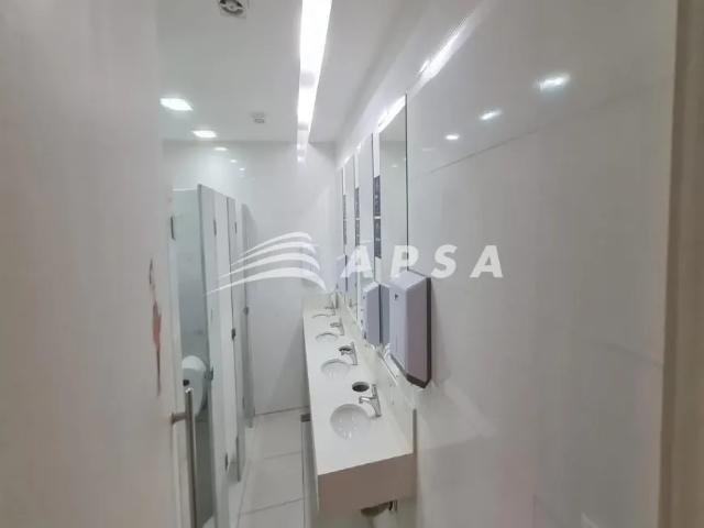 Amplo espaço comercial, 475m², na av. Rio branco, no centro do rio de janeiro, para aluguel. Com aca