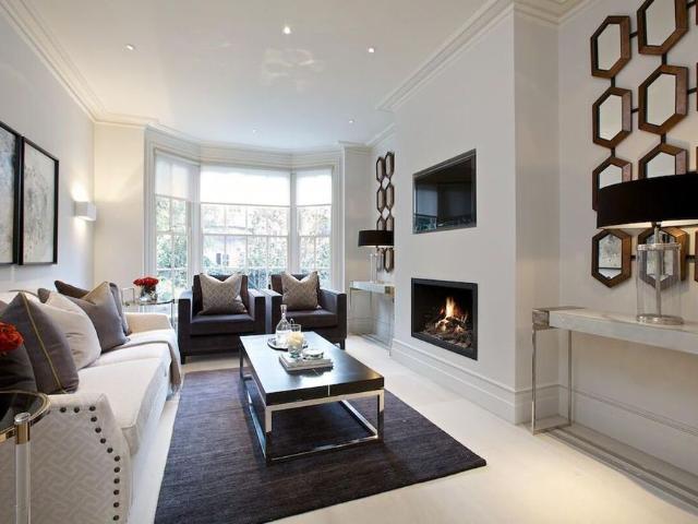 An elegant apartment with exquisite interiors and a private west facing garden in Belgravia, SW1W