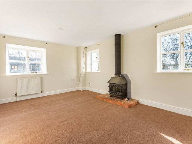 An end of terrace two bedroom barn conversion