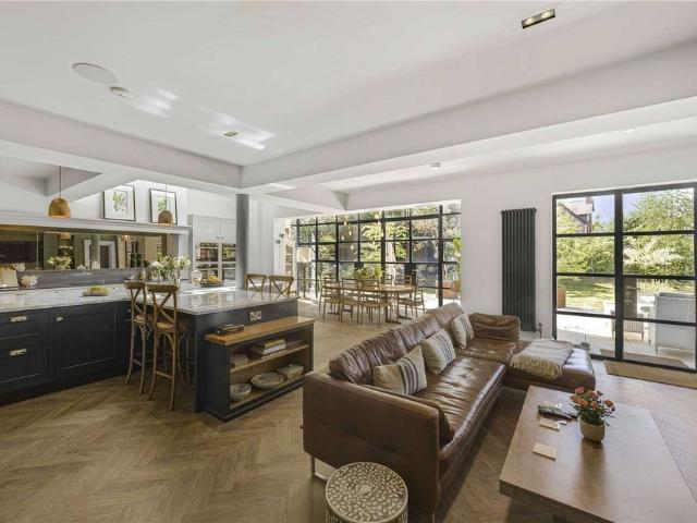 An exceptional period residence with contemporary extension in a prime Hale location