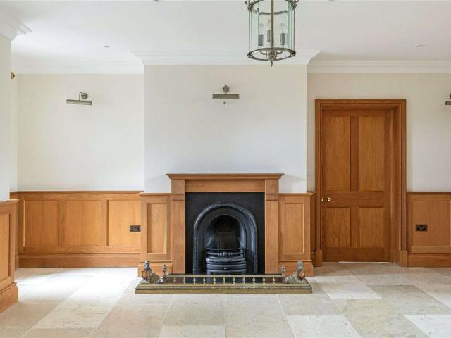 An immaculate six bedroom house with swimming pool at the heart of the Barbury Castle Estate