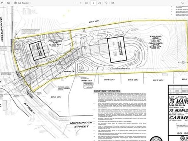 And Manchester Lots St Lot,nashua, Plot For Sale