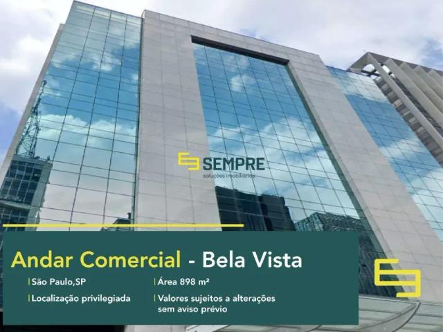Andar comercial para alugar no Paulista 500 Bela Vista