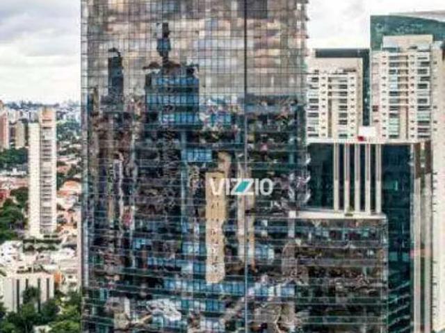 Andar corporativo para locação em edifício de alto padrão Região Berrini