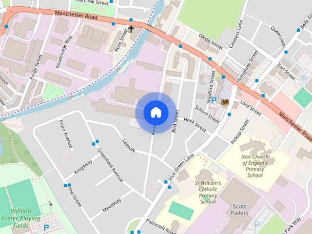 Anderton St, Wigan, WN2