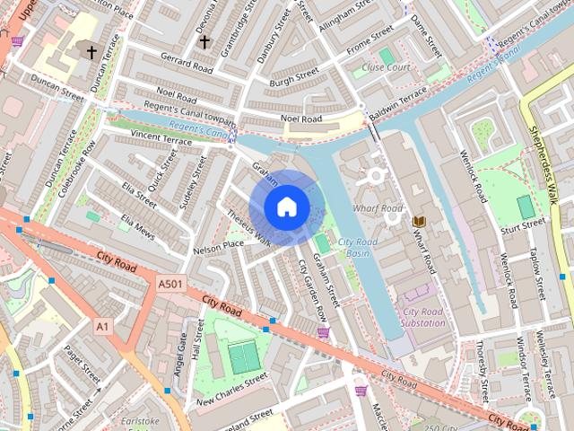 Angelis Apartments, 69 Graham Street, Metro, Islington, N1