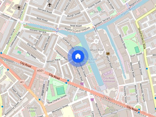 Angelis Apartments, Graham Street, London