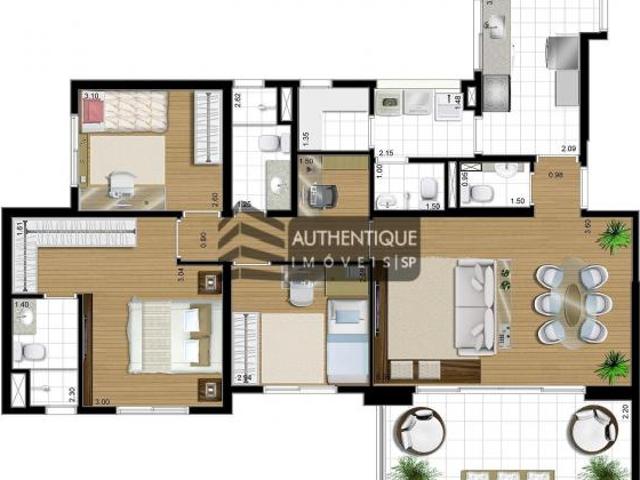 ANIMA CLUBE PARQUE SBC Apartamento à venda no bairro Vila Lusitânia São Bernardo do Campo/SP
