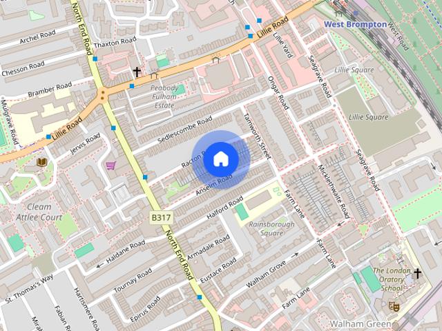 Anselm Road, Fulham, London, SW6