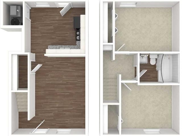 Asbury 2 Bedroom Apartment for Rent at 102 Michigan Dr, Hampton, VA 23669