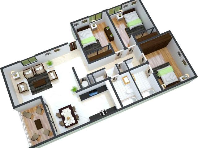 Ascot Park Apartments 3 Bedroom Apartment for Rent at 1422 E 9th St, San Bernardino, CA 92410 Curtis