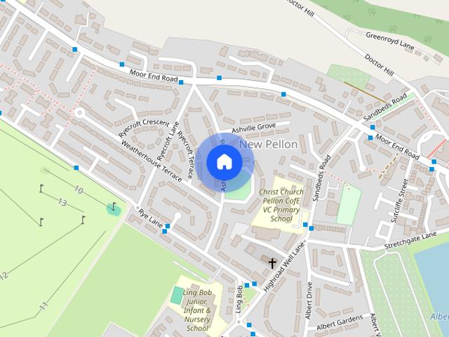Ashville Gardens, Halifax, HX2