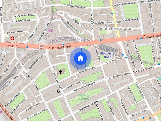 Ashburn Gardens, South Kensington, London, SW7