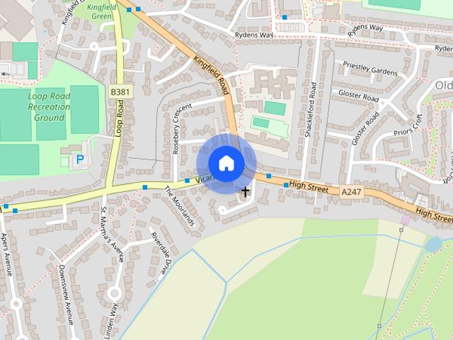 Ashcombe Parade, Kingfield Road, Woking