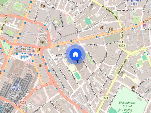 Ashley Gardens, Ambrosden Avenue, Westminster, London, SW1P