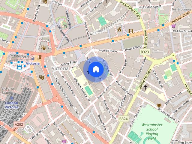 Ashley Gardens, Pimlico & Westminster