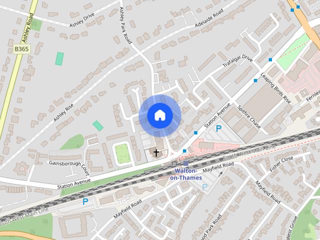 Ashley Park Road, Kingsley Court Ashley Park Road, KT12