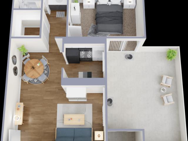 Aspire Upland 1 Bedroom Apartment for Rent at 1334 W Foothill Blvd, Upland, CA 91786