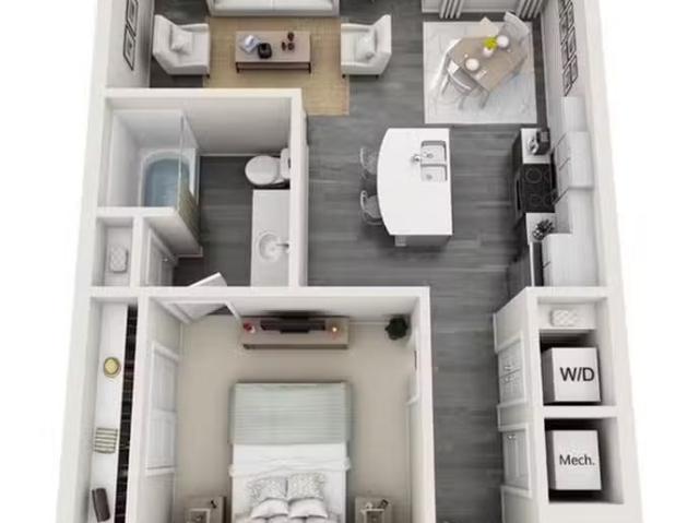 Asscher The Tiffany at Maitland West