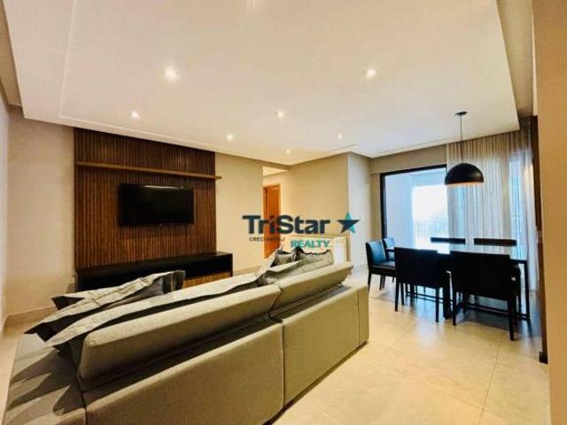 AP0413 APARTAMENTO MOBILIADO PROXIMO AO PARQUE ECOLOGICO EM CONDOMÍNIO CLUBE AU. 102m² THE PA