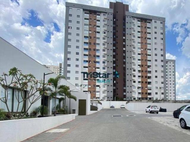 AP0348 APARTAMENTO NOVO TERREO COM VARANDA CONDOMÍNIO FECHADO AU. 65,67 m² JD. SANTIAGO INDA